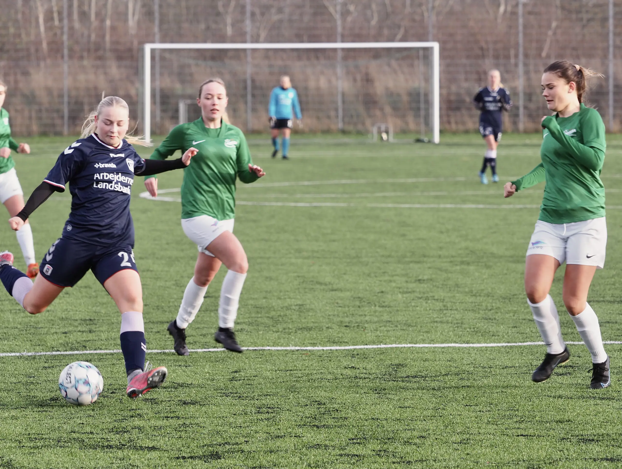 AGF KVINDEFODBOLD: YOUNG GUNS I DOBBELTSEJR OVER FORTUNA