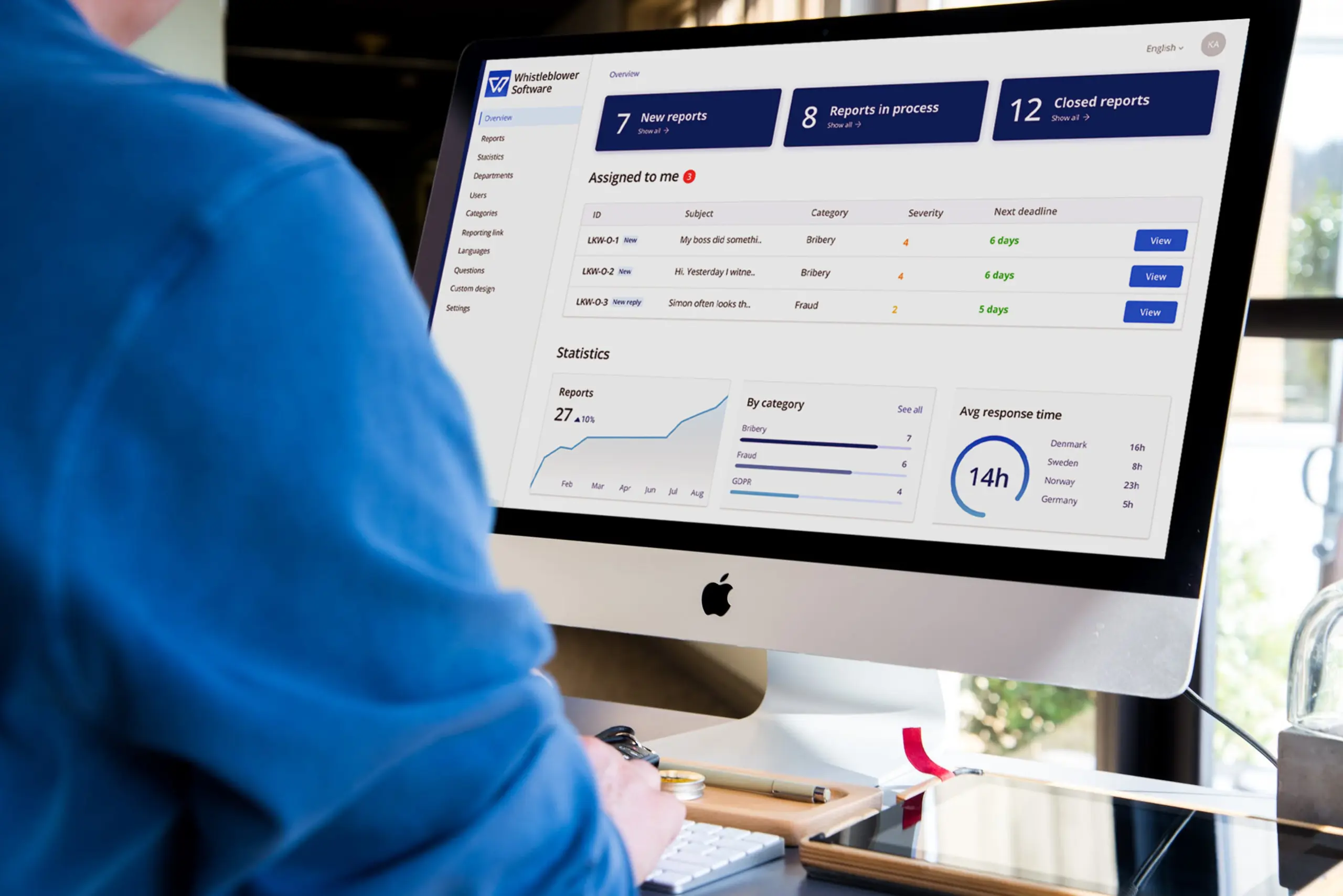 VELKOMMEN TIL WHISTLEBLOWER SOFTWARE