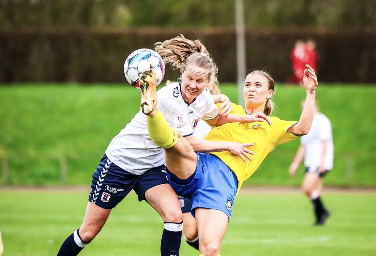 AGF KVINDEFODBOLD I SEJR OVER BRØNDBY IF
