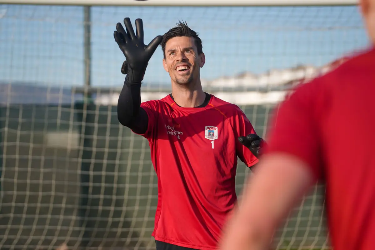 TRÆNINGSLEJR: HANSEN NYDER DE GODE RAMMER